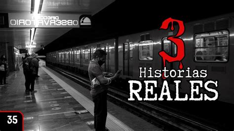 3 Historias De TERROR En El METRO DE LA CIUDAD DE MEXICO RELATOS DE