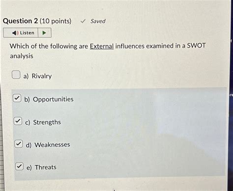Solved Question 2 10 ﻿points ﻿savedwhich Of The Following