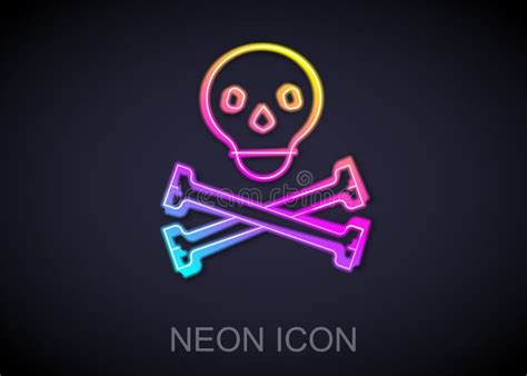 Neon Skull Halloween Stock Illustrations 1 287 Neon Skull Halloween