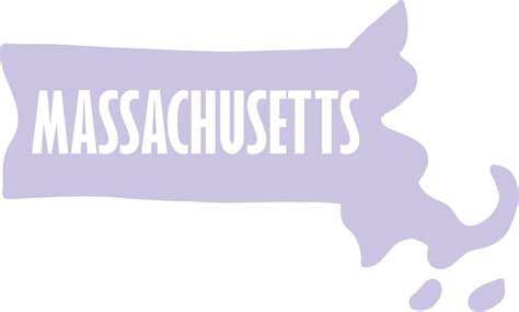 Outline Drawing Of Massachusetts State Map 26573644 Png