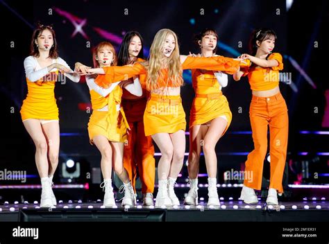 Stayc Oct 7 2022 K Pop Girl Group Stayc Performs During The K