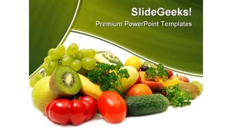 Fruit And Vegetable Powerpoint Templates Slides And Graphics