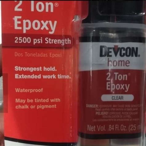 Promo Lem Epoxy Devcon Lem Besi Keramik Kaca2ton Super Kuat 2500 Psi