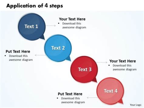 Ppt Application Of 4 Steps Working With Slide Numbers Involved Procedur Pow