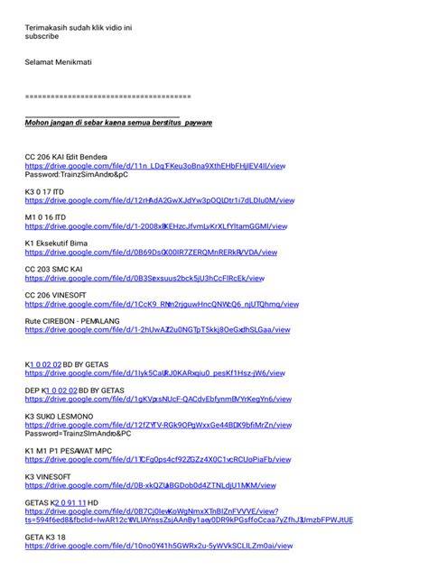 kumpulan link add ons pdf