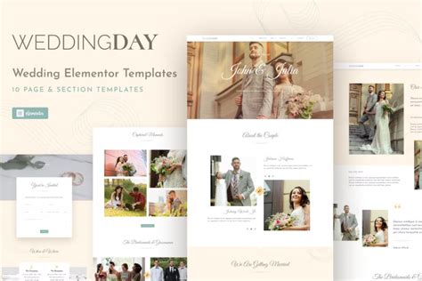Weddingkit Wedding Invitation Elementor Template Kit Themewarrior