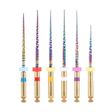 Dental Engine Rotary Files Endo Niti Thermal Activation Rainbow Files