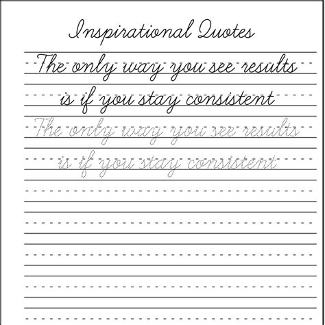 Teaching Cursive Handwriting Worksheets