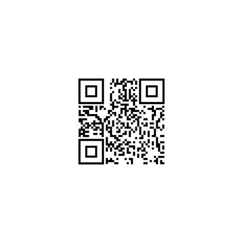 Vector Qr Code Stock Illustration Illustration Of Button 257109717
