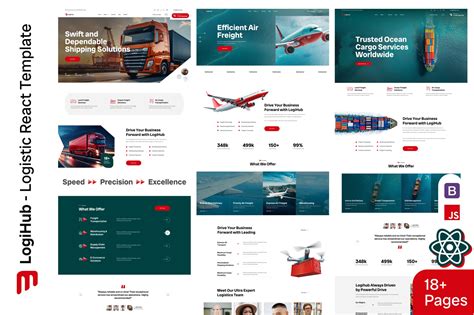 Logihub Logistic Reactjs Template