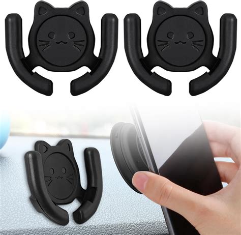 Homefox Multi Surface Holder Car Mount 2 Pack Compatible For Popsocket Holder Grips