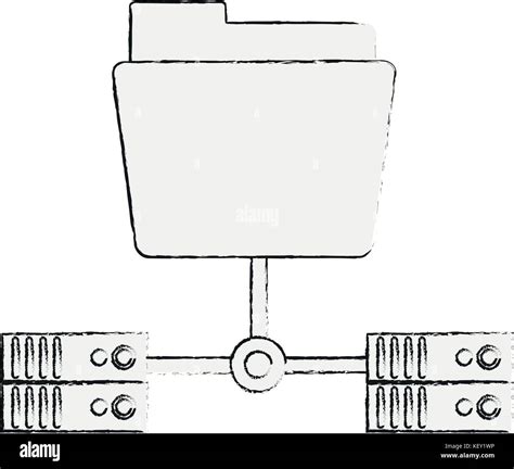 File Folder Linked Icon Image Stock Vector Image Art Alamy