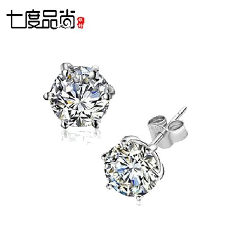 S925 Silver Crown Style Earring