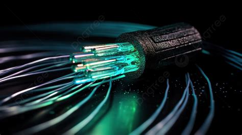 어두운 배경을 통과하는 일부 전선 광섬유 케이블 그림 케이블 섬유 배경 일러스트 및 사진 무료 다운로드 Pngtree