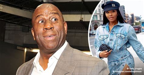 Magic Johnsons Daughter Elisa Is The Epitome Of Grace In Denim Dress