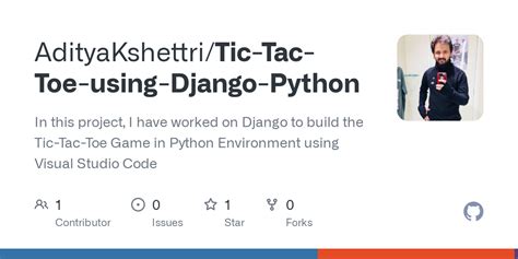 Tic Tac Toe Using Django Pythonstaticindexhtml At Master