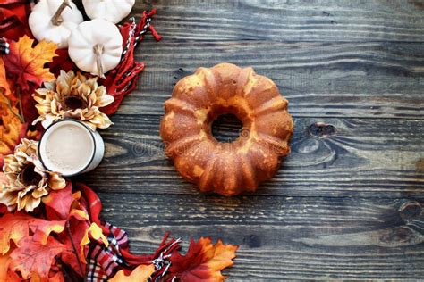 Naked Bundt Cake Shot From Overhead Stock Photo Image Of Orange Eating