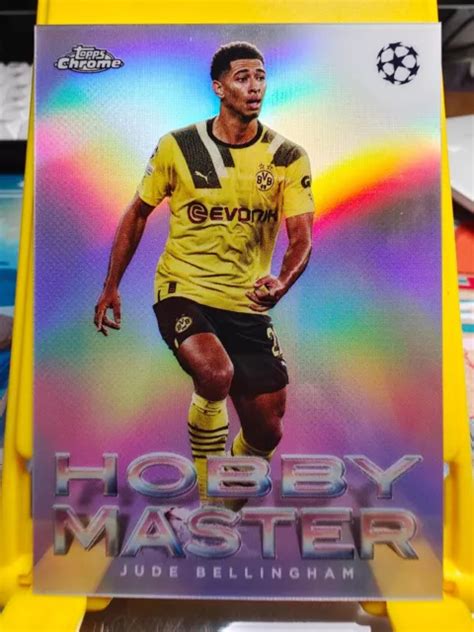 2022 23 Topps Chrome Uefa Jude Bellingham H 2 Hobby Master Case Hit