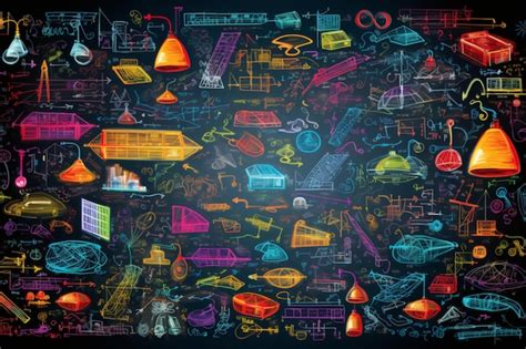 Mathematics Background Images Background And Copy Space Premium Ai Generated Image