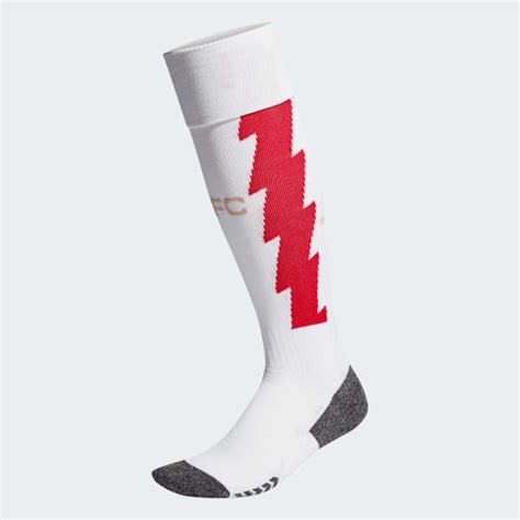 Adidas Arsenal 23 24 Home Socks White Adidas UK