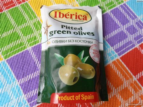 Оливки Iberica зелёные - «Вполне съедобные оливки, отлично подходят в ...