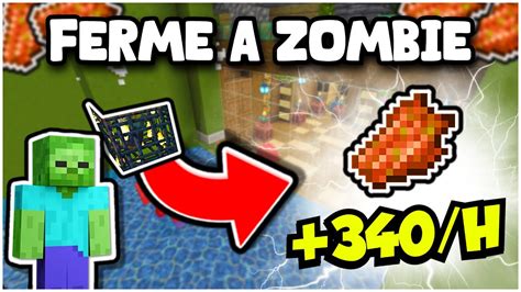 CONSTRUIRE UNE FERME À ZOMBIE AFK MINECRAFT 1 21 YouTube