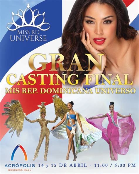 Miss República Dominicana Universo Anuncia Su Próximo Casting