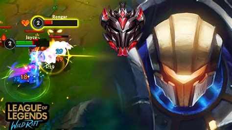 Wild Rift Jayce 1vs2 Jayce Vs Rengar Baron Lane Season 10 Grandmaster