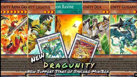 New Dragunity Support Stars Of Synchro Minibox Yu Gi Oh Duel Links