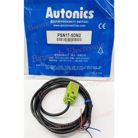 PSN17-5DN2 NPN NC ระยะจับ5MM ไฟ 12-24VDC 3สาย Autonics ประเทศไทย รุ่น ...