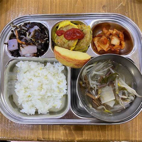 식단 사진 보슬유치원