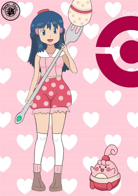 Pokemon Trainer Dawn Easter Version Happiny By Fankifalu On Deviantart