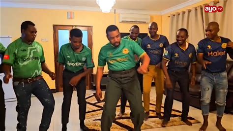 VIDEO MAUNO YA MWIGULU AKIFURAHIA USHINDI WA YANGA GOLI 5 ACHEZA
