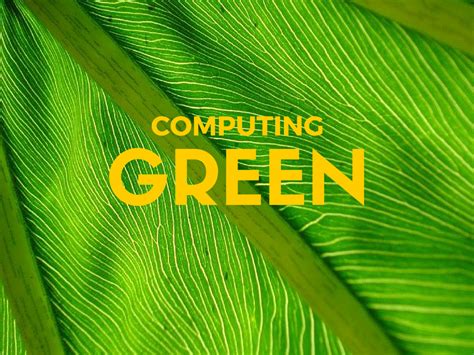 Green Computing Your Role To Save Planet Fromdev