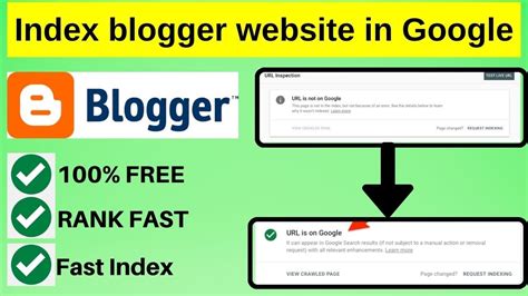 How To Index Blogger Website In Google With These Tricks 2023