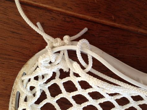 The Top String How To String A Lacrosse Stick