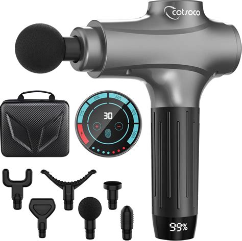 Amazon Cotsoco Massage Gun Deep Tissue 30 Speeds Percussion Muscle