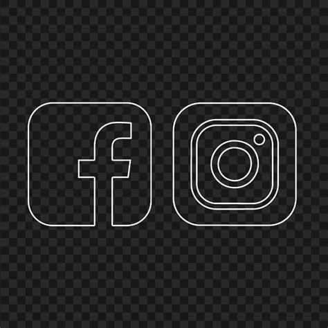 HD Facebook Instagram Circle Logos Icons PNG Citypng