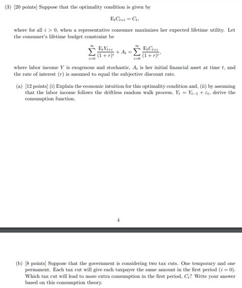 Solved Points Suppose That The Optimality Chegg