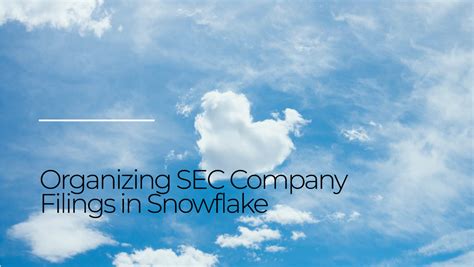 Downloading Company Financial Data Using The Sec Edgar Api