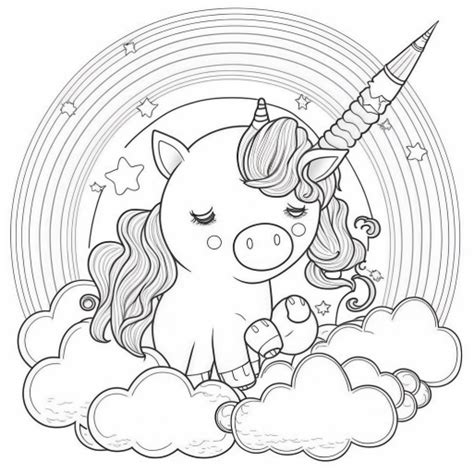 Unicorn Drawing Easy Print Now For Free Drawing Ideas Easy