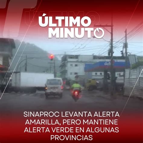 Telemetro Reporta On Twitter La Alerta Amarilla Fue Levantada En Las Provincias De Veraguas
