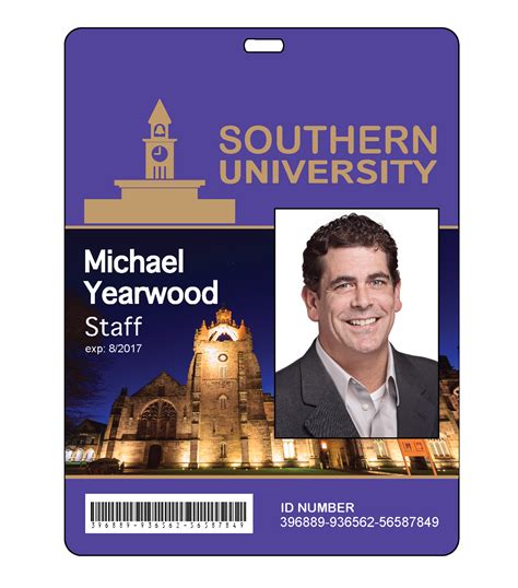 Employee Badge Template