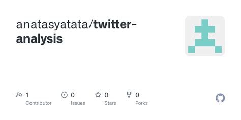 GitHub Anatasyatata Twitter Analysis