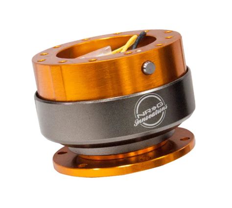 Nrg Quick Release Gen 20 Rose Gold Body Titanium Chrome Ring