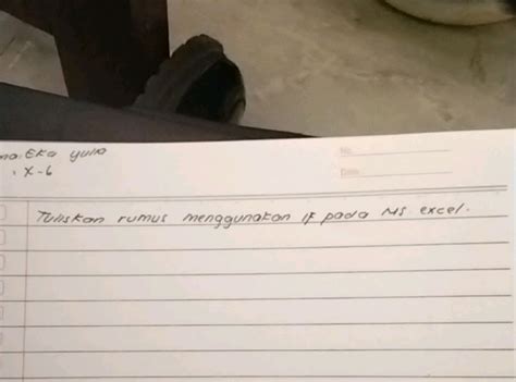 Tuliskan Rumus Menggunakan If Pada Ms Excel Studyx
