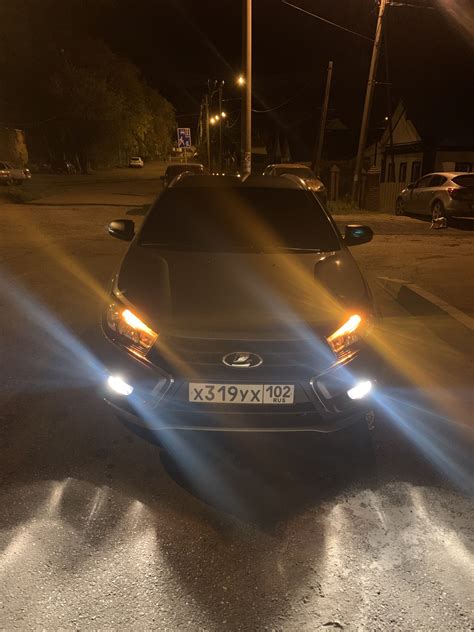 Лампы ДХО Flosser — Lada Vesta SW (1G), 1,6 л, 2019 года | аксессуары ...