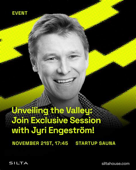 Yes Vc Partner Jyri Engeström Is Convinced He Can Pull Another Iceye Or Ōura Out Of His Hat