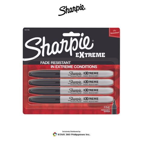 Sharpie Extreme Marker 4ct Star 360