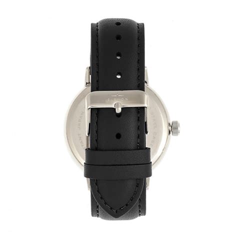 Elevon Vin Mens Watch Black Band Silver Case Ele111 1 Elevon Watches